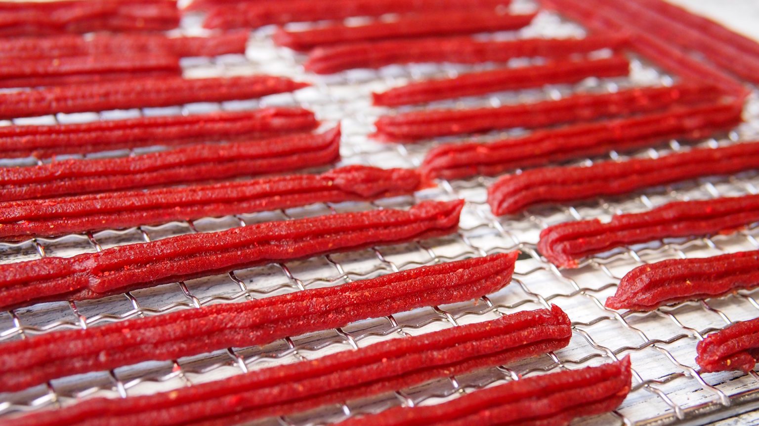 Raw Strawberry Twizzlers - Sedona Dehydrator Recipe - Raw Blend
